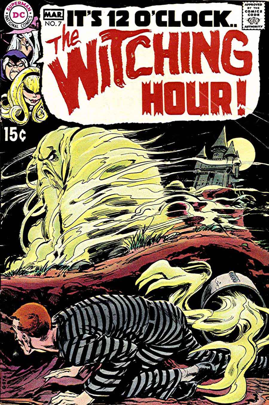 Witching Hour #7 - Neal Adams cover, Alex Toth art - Pencil Ink