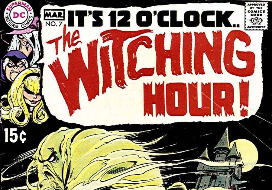 Witching Hour #7 - Neal Adams cover, Alex Toth art - Pencil Ink