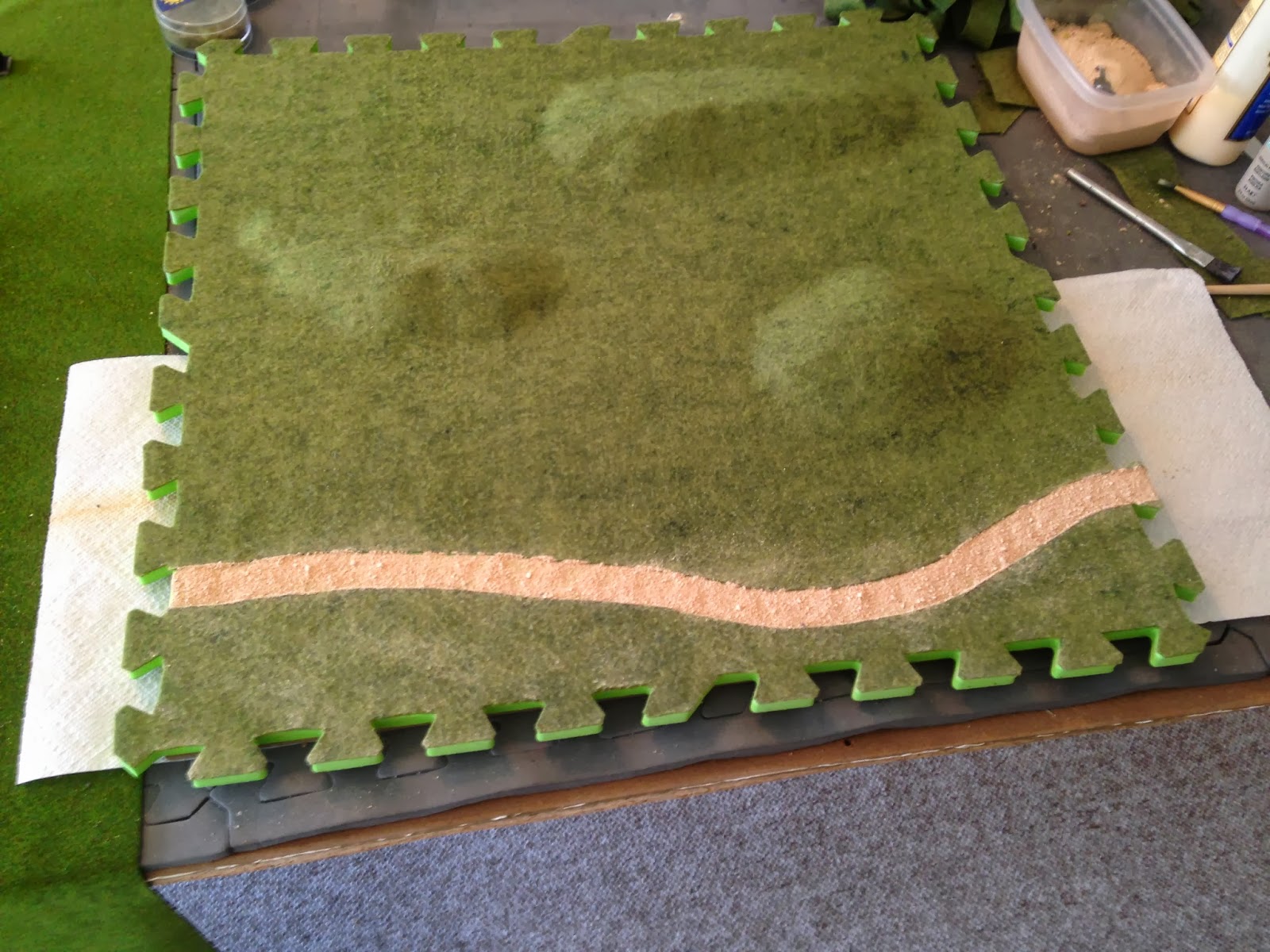 Hachiman's Toy Chest: Interlocking Modular Terrain Tiles