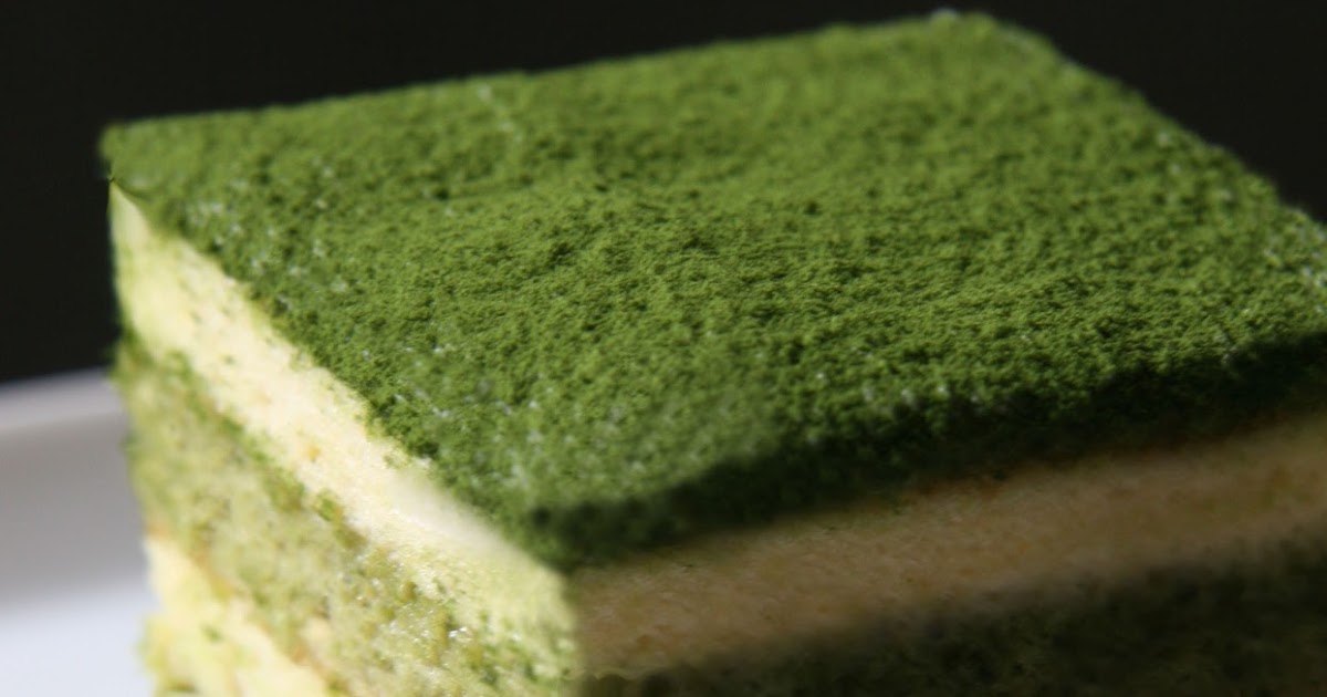 COOKING WITH JAPANESE GREEN TEA: Matcha Tiramisu Cake