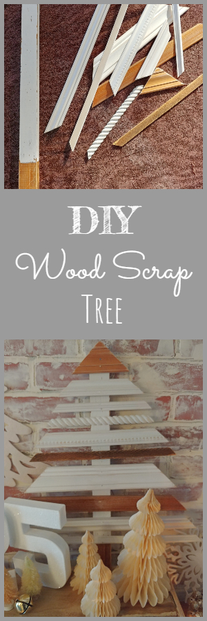 DIY Wood Scrap Tree - Little Vintage Cottage