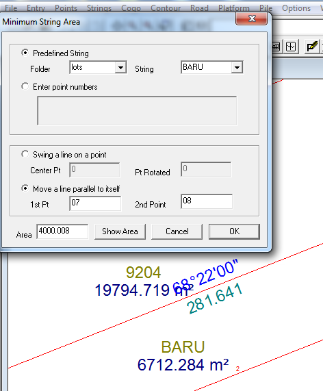 Editing pre-comp plan using CDS Software