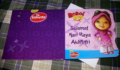 Kad Raya BoBoi Boy Fenleaf Solivite | Hobby & Collection - Hobi & Koleksi