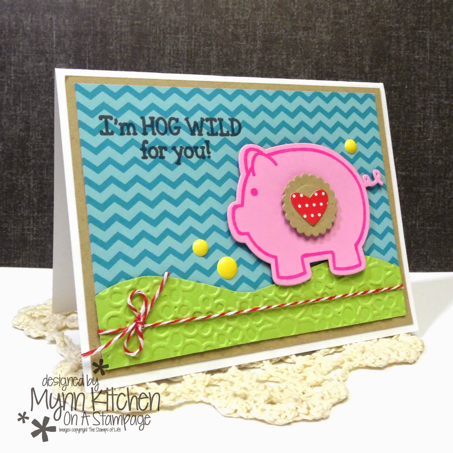 On A Stampage...: The Stamps of Life: Hog Wild!
