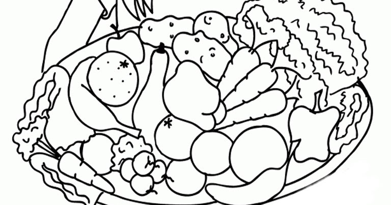 19+ Mewarnai Gambar Sayuran