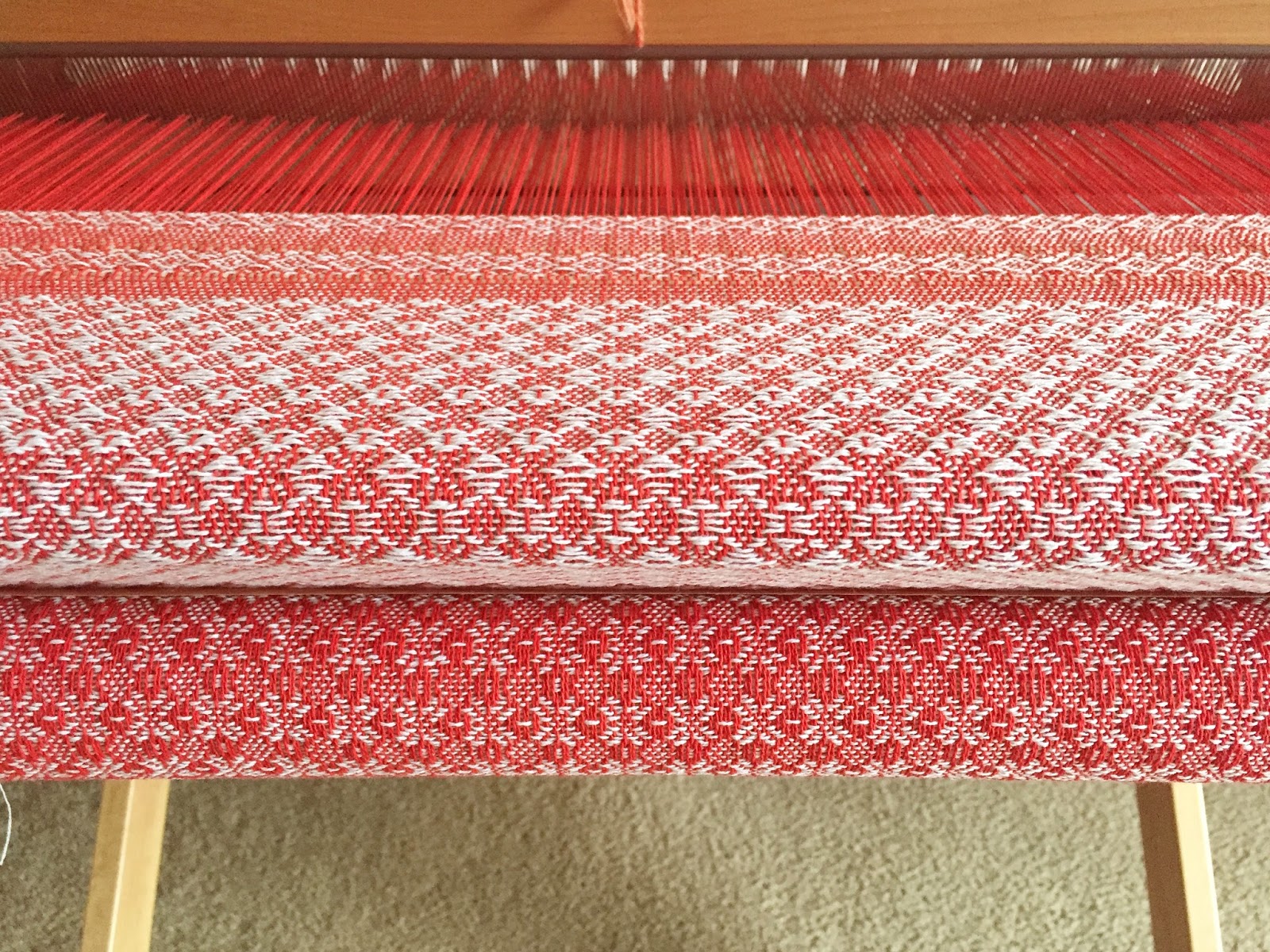 Weaving Reversing Point Twill