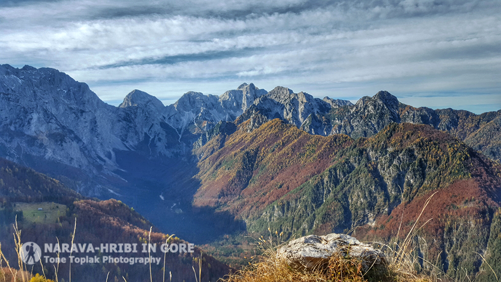 Narava hribi in gore: V jesenskih barvah