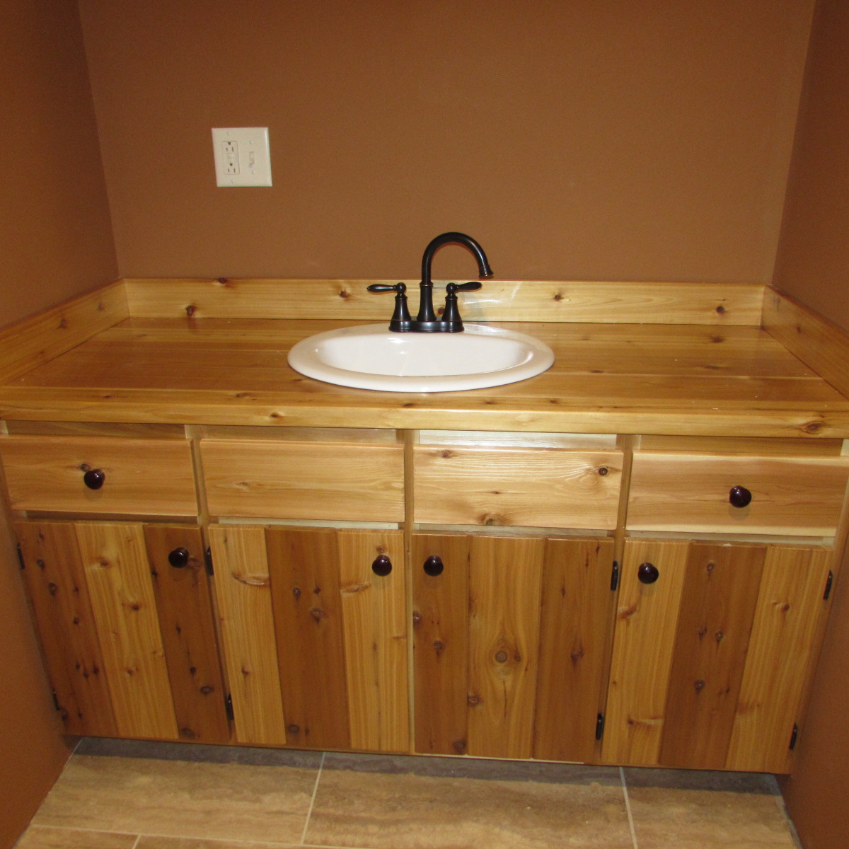 Murphies: Red Cedar Vanity