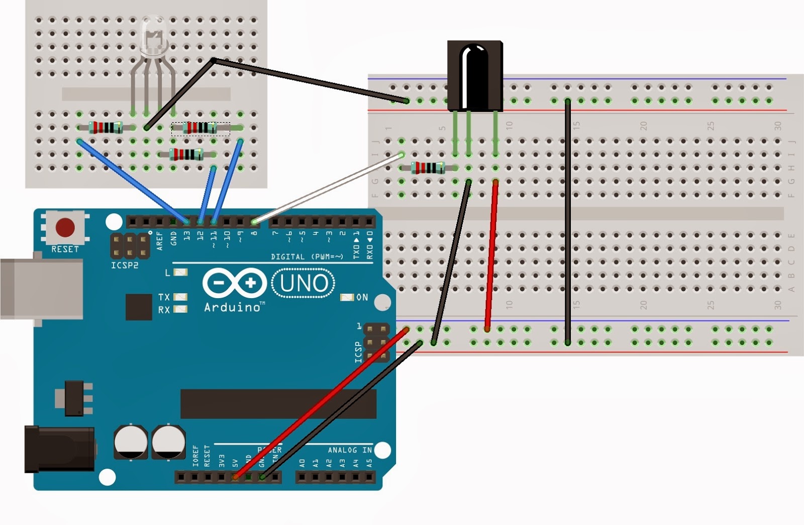 ROBÓTICA CON ARDUINO: 5.-ONDAS: INFRARROJOS