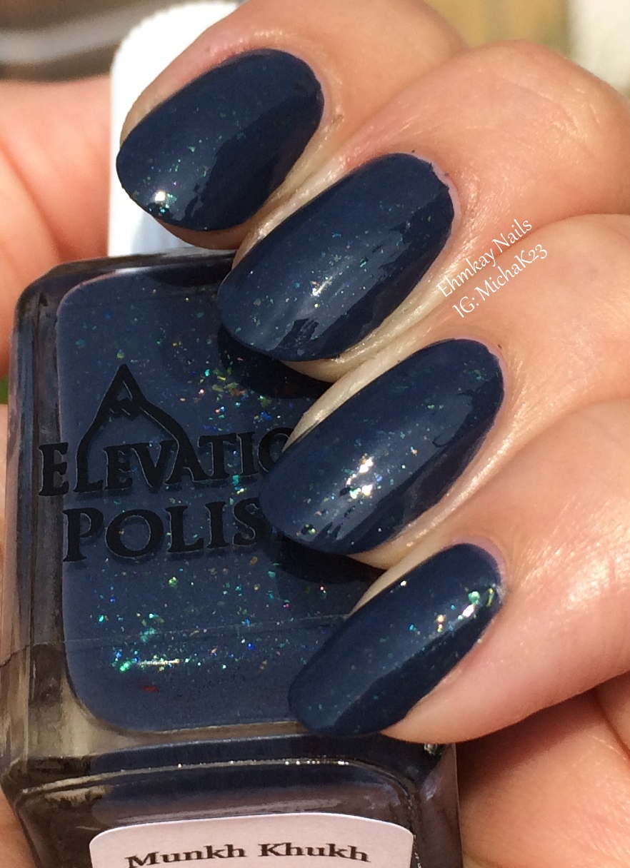 ehmkay nails: Elevation Polish Munkh Khukh Tengri and Saif al Jabbar