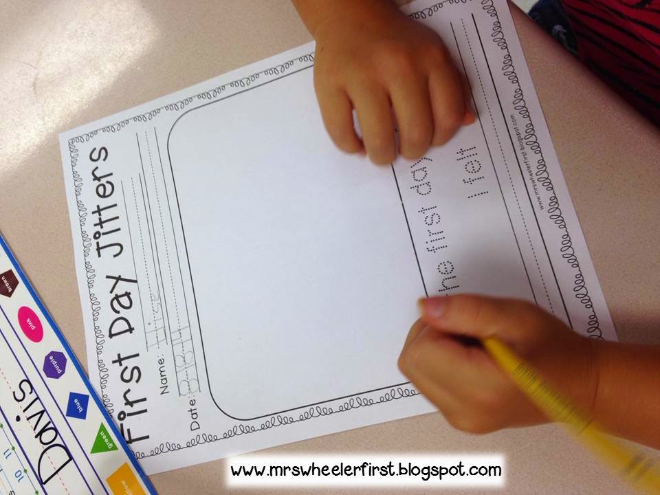 Mrs. Wheeler's First Grade Tidbits: First Week!