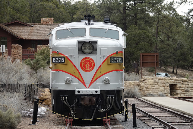 Blair's 鐵道攝影: 大峽谷鐵道柴電機車 FPA-4 6776 Grand Canyon Railway FPA-4 6776 ...
