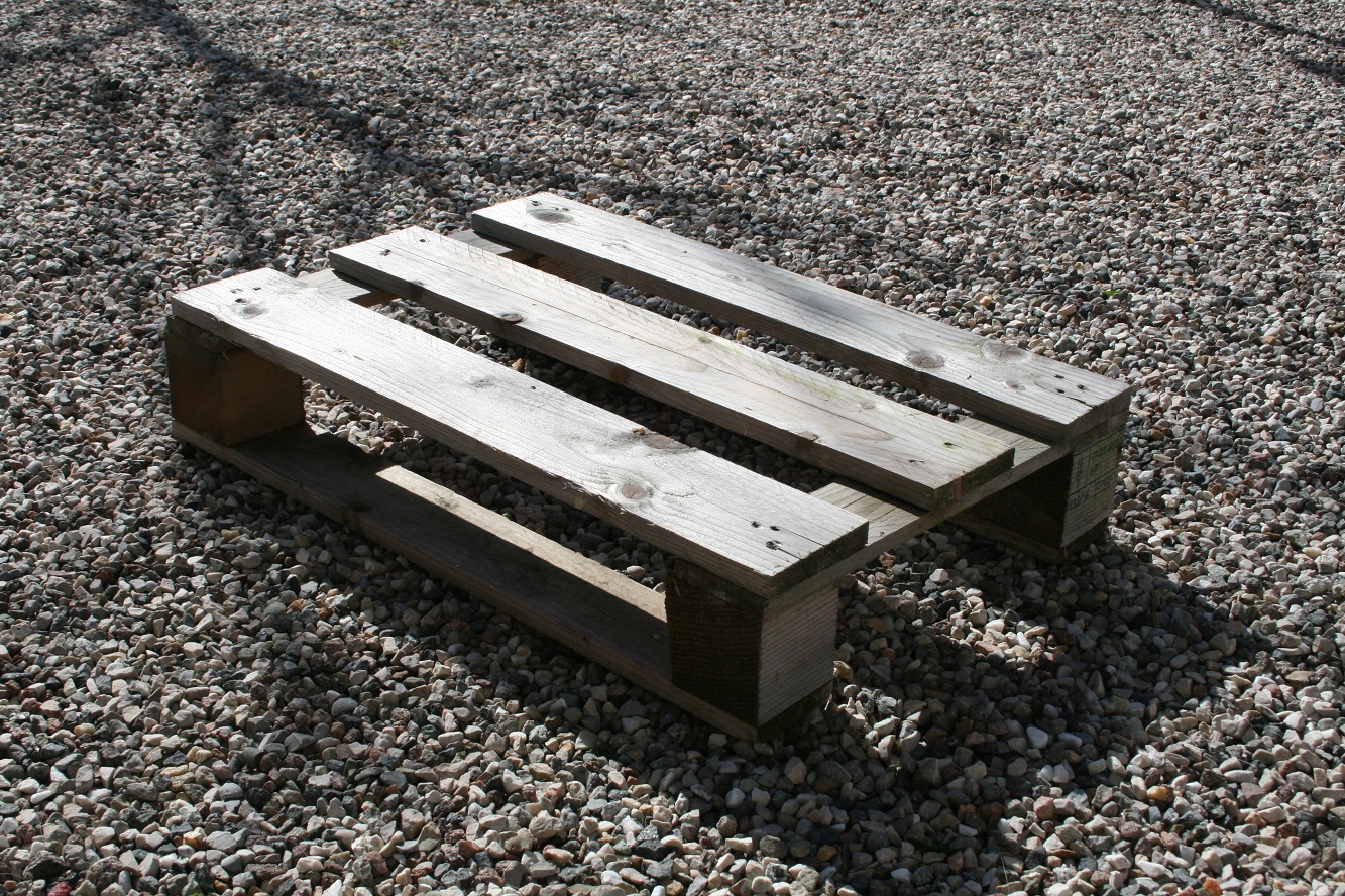 Fatto da me... tutorial: Il bancale diventa un carrello....... Tutorial