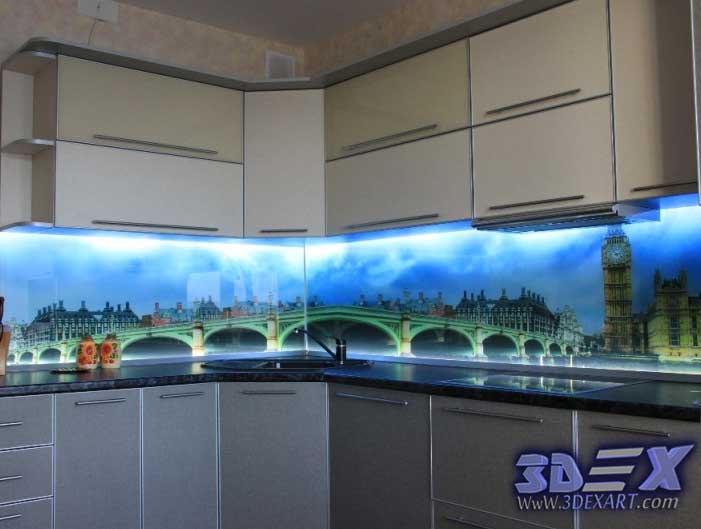 3D backsplash panel - the best solution for kitchen