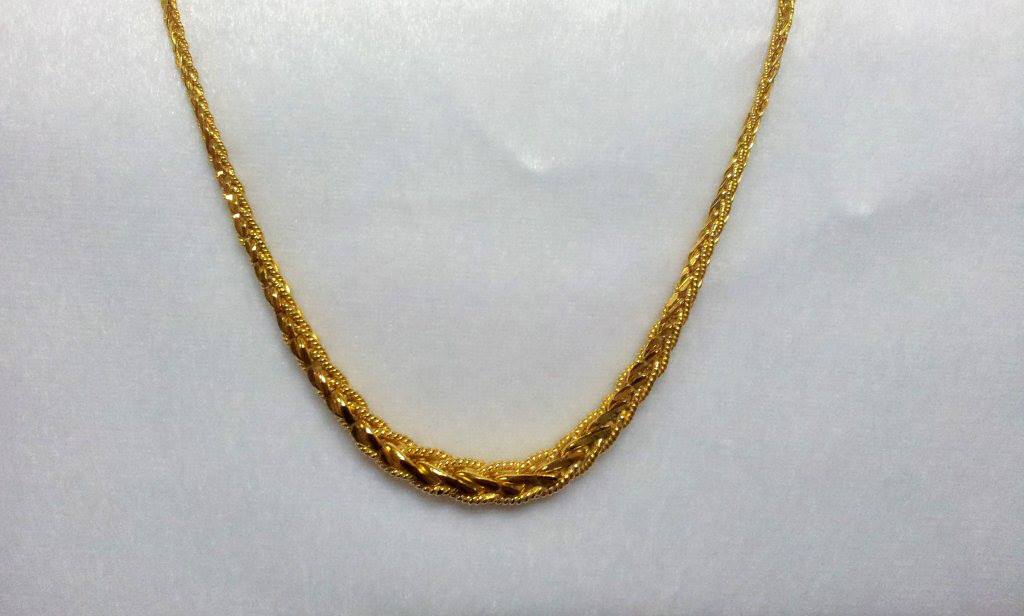 FMJ GOLD SHOP: RANTAI LEHER 916 BARU