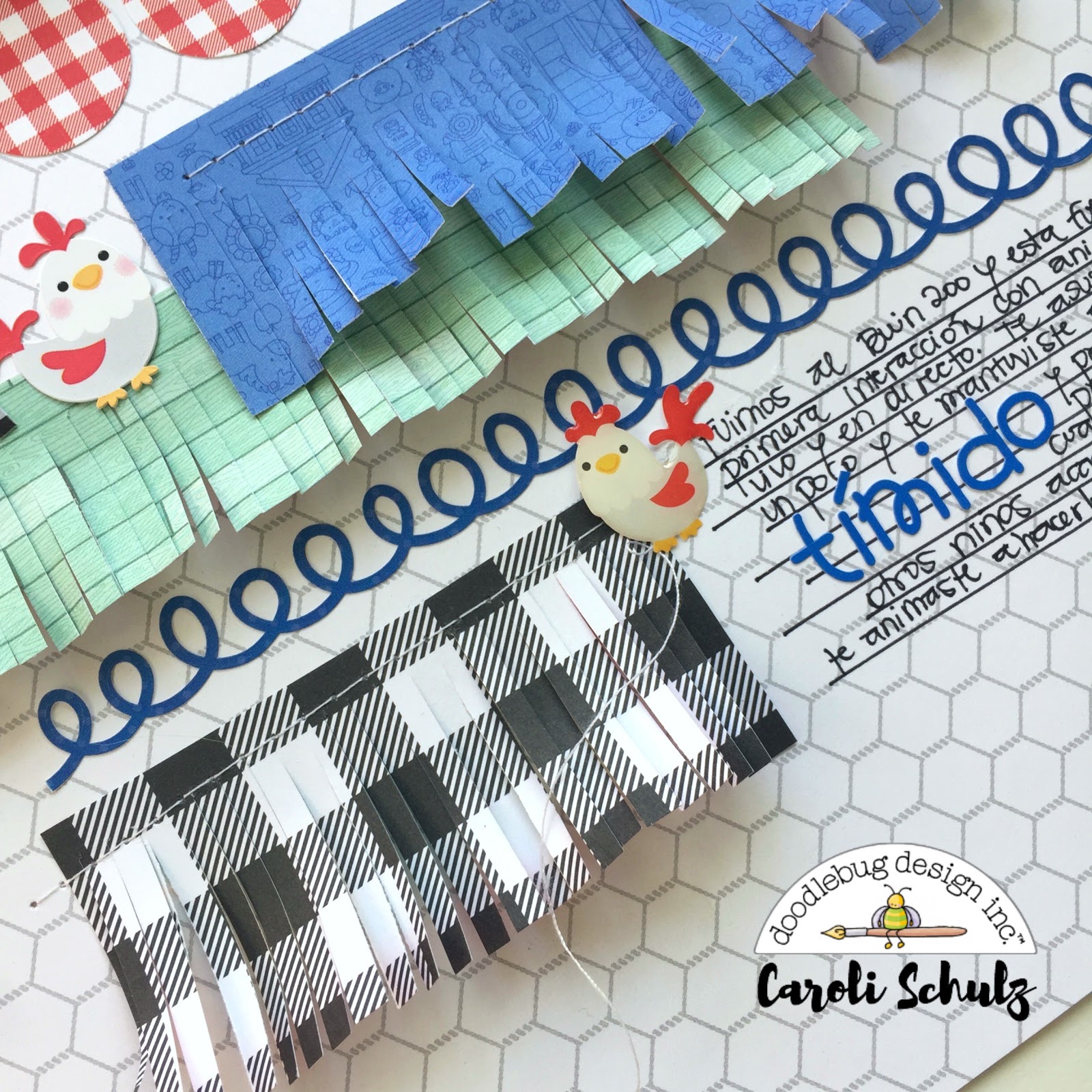 Doodlebug Design Inc Blog: Down On The Farm | Animal Lover Layout by Caroli