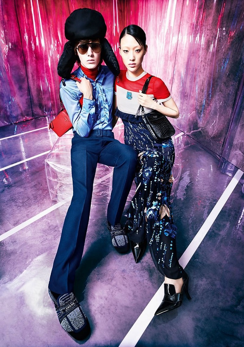 ASIAN MODELS BLOG: AD CAMPAIGN: Sora Choi for Prada, Resort 2019