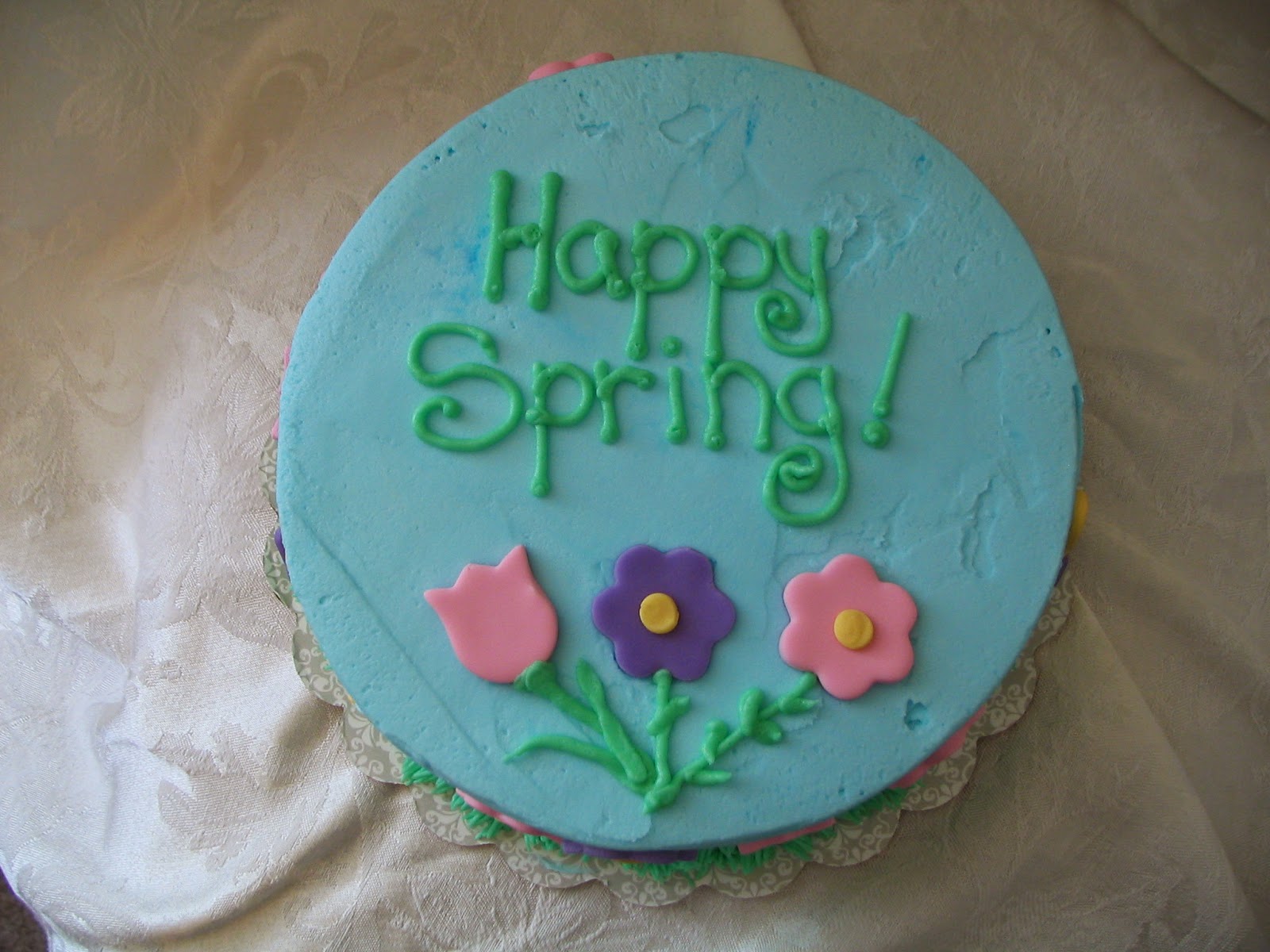 Piped Dreams: Spring Cake