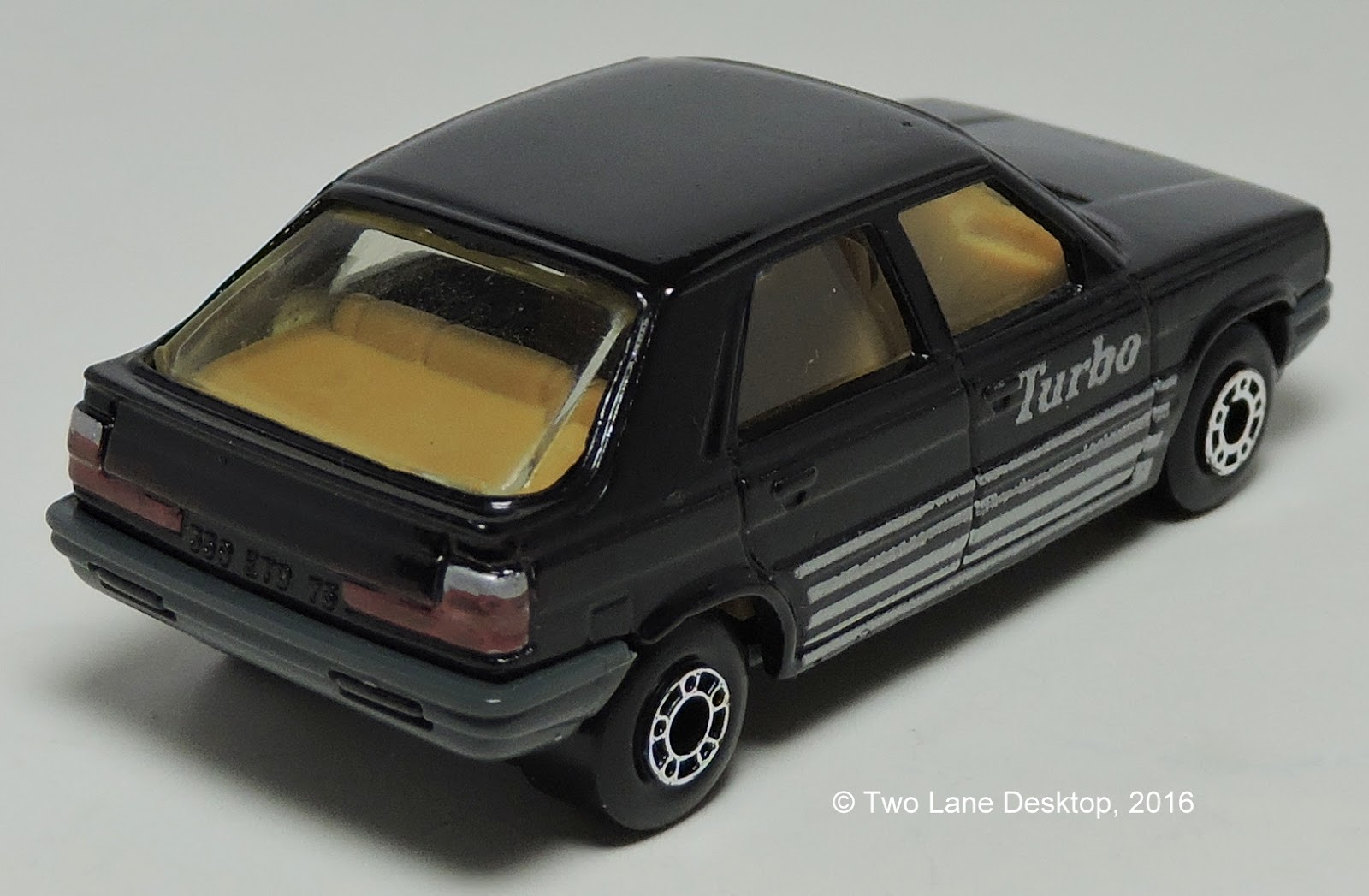 Matchbox 1984 Dodge Caravan and Renault 11 Turbo