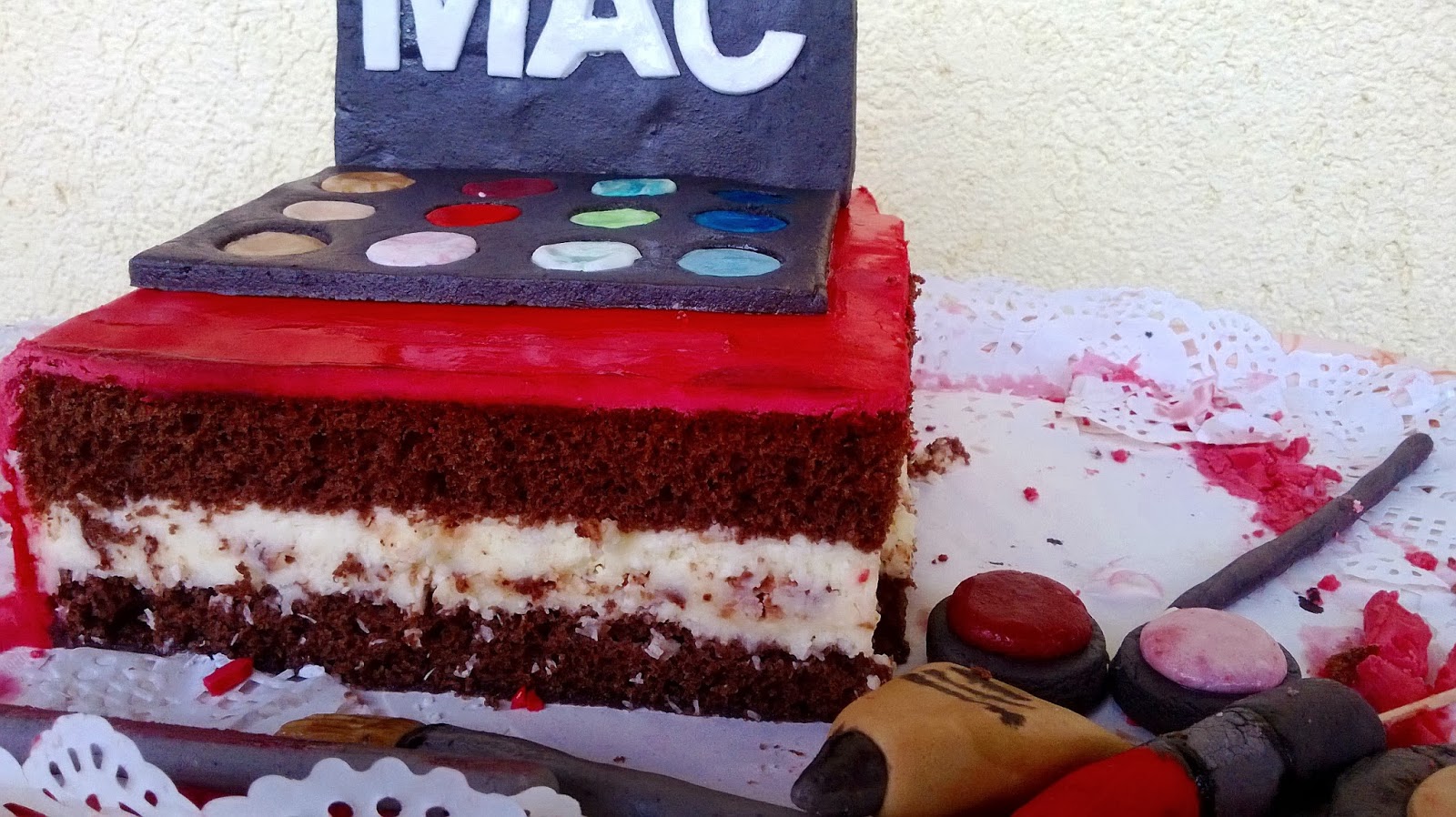 Rubin Konyhája: Sminkes torta a születésnapomra Mónitól