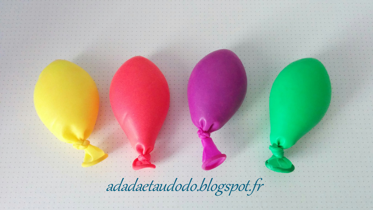 Les ballons sensoriels - À dada et au dodo