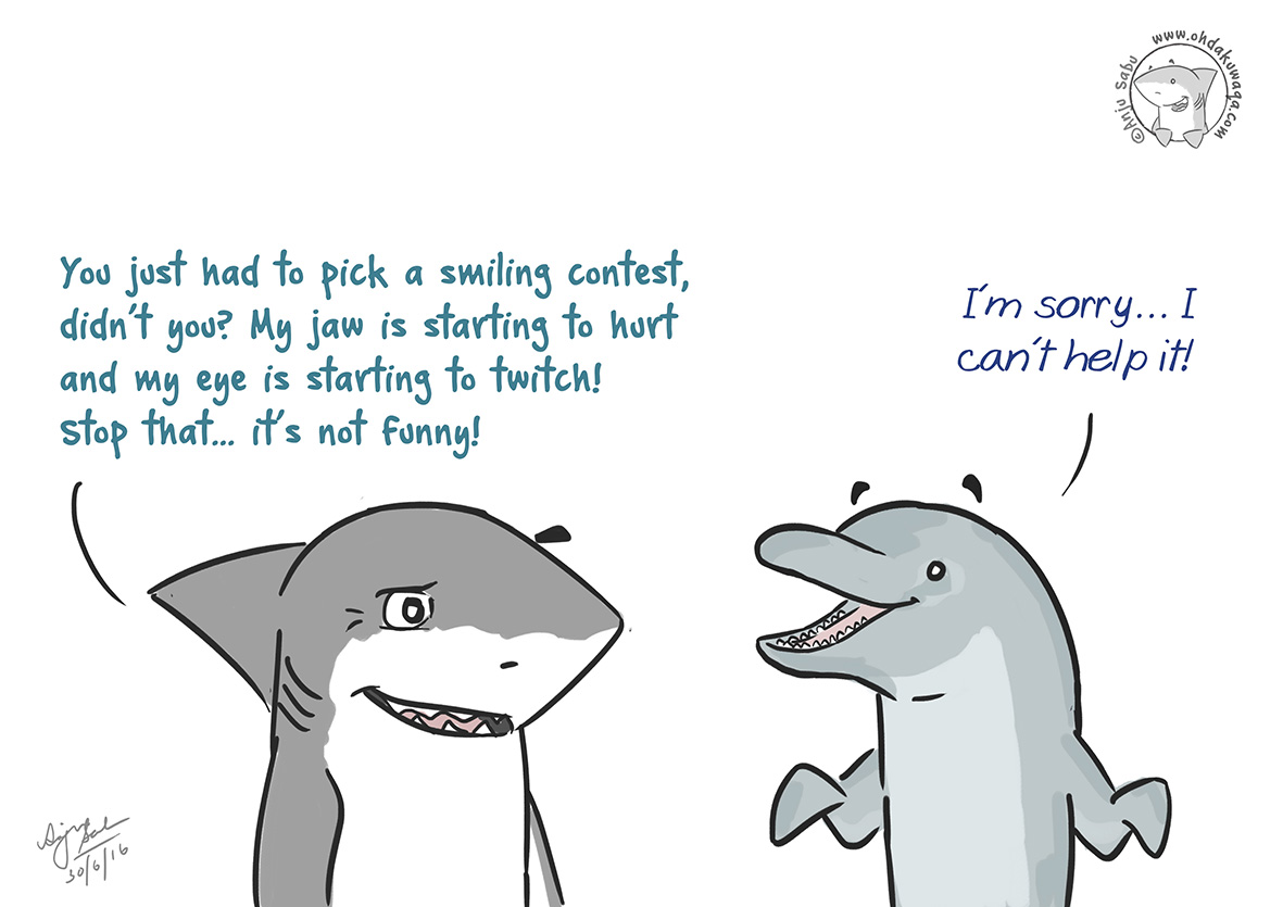 "Oh, Dakuwaqa!" - The Shark comics and cartoons: Shark Week 2016