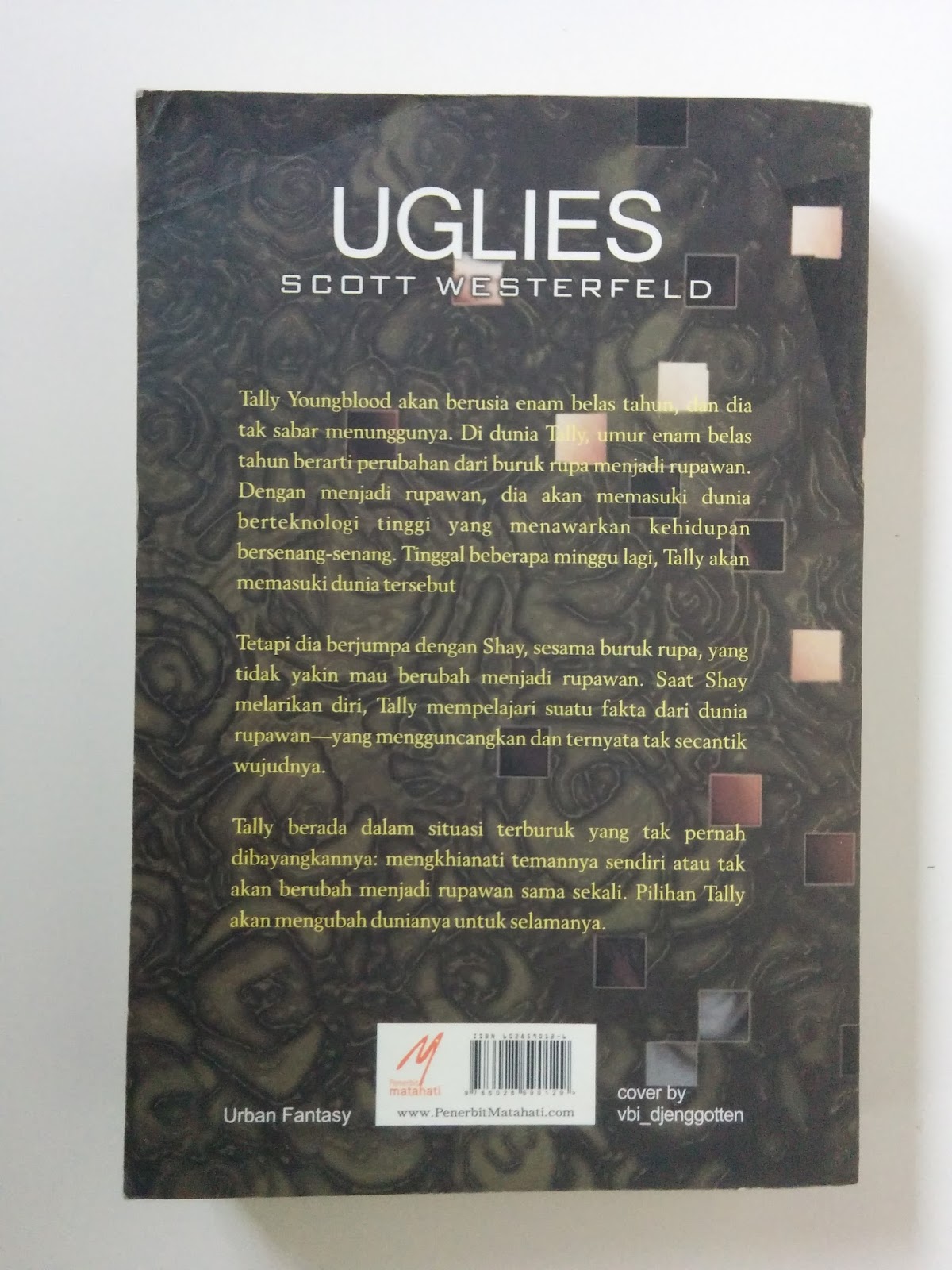 Jual Novel: Uglies (Scott Westerfeld) | Aksiku Toko Buku Bekas Online