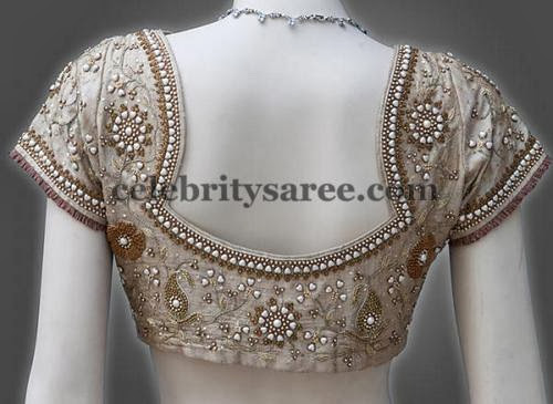 Netted Blouse Designs - Saree Blouse Patterns