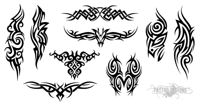 Tribal back tattoos designs | Sopho Nyono