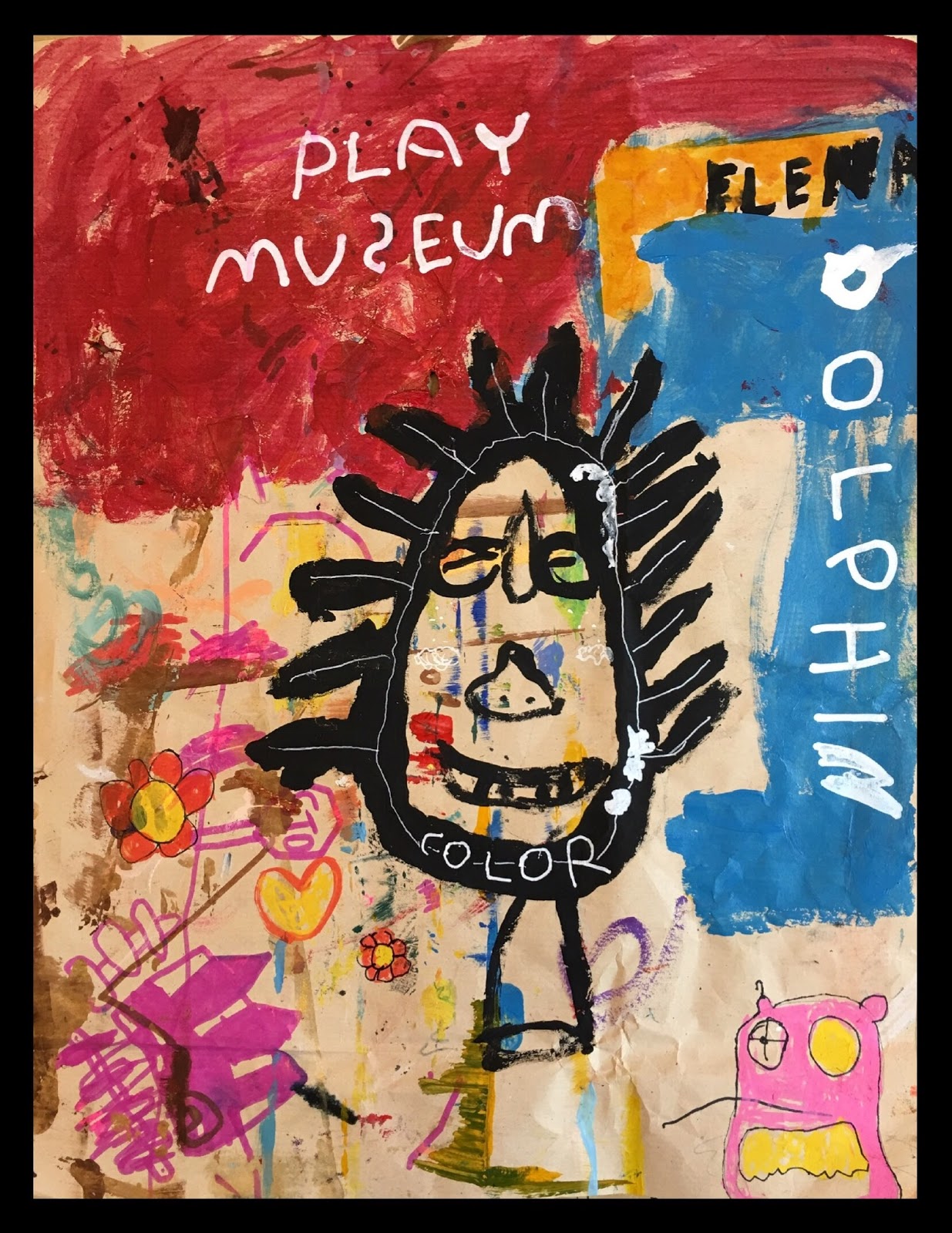 Art Room Britt: Little kids: Basquiat-Inspired Self-Portraits with Free ...
