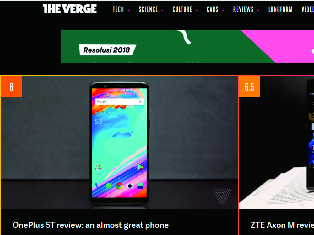 5 Situs Web Smartphone Review Terbaik - SFMedia