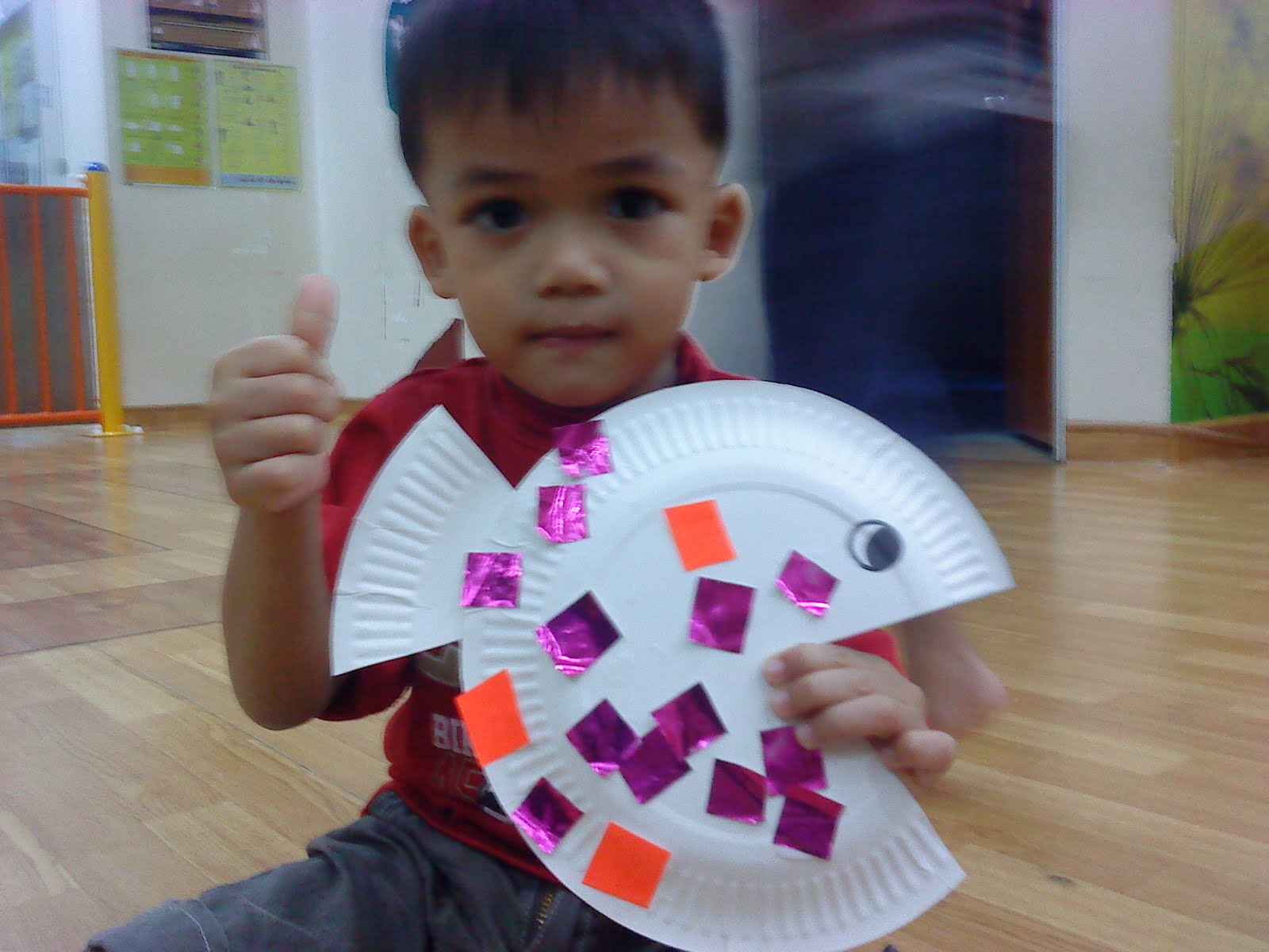 TASKA DARUL HANNAN MASJID WILAYAH: Kolaj Ikan dan Lukisan