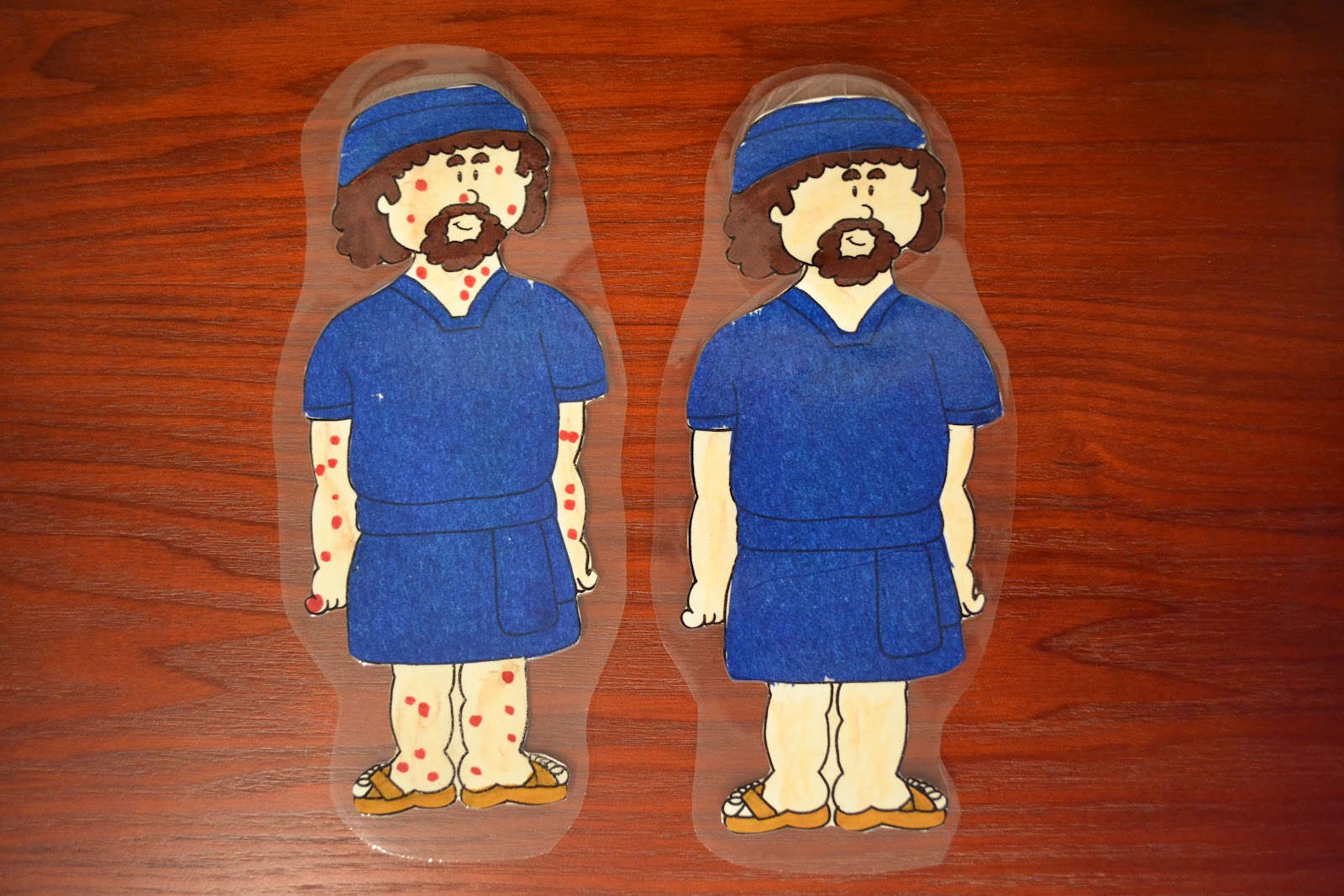 Bible Class Creations: Naaman Is Healed - Surprise Story