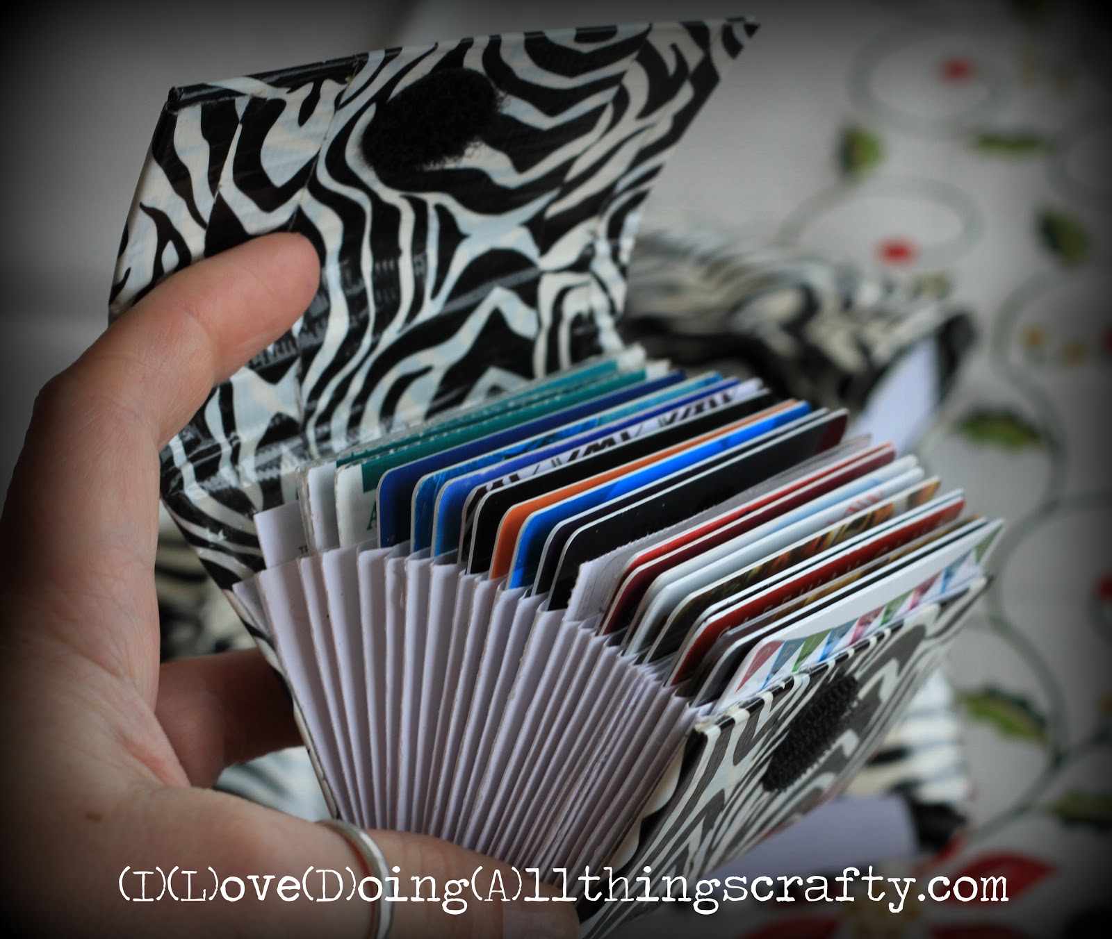 I Love Doing All Things Crafty: DIY Duct Tape Credit Card Wallets