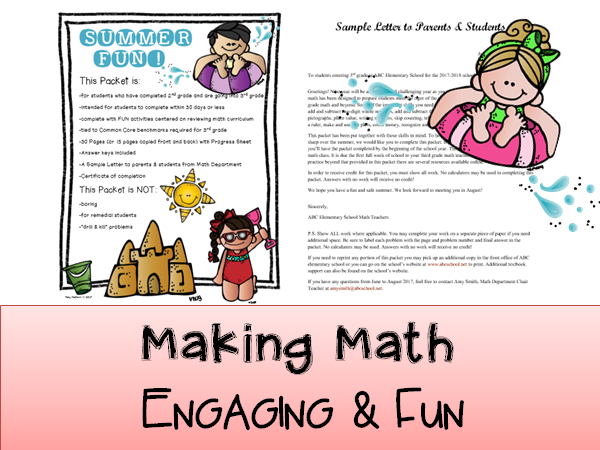 Kelly McCown: 2nd Grade Summer Math Review