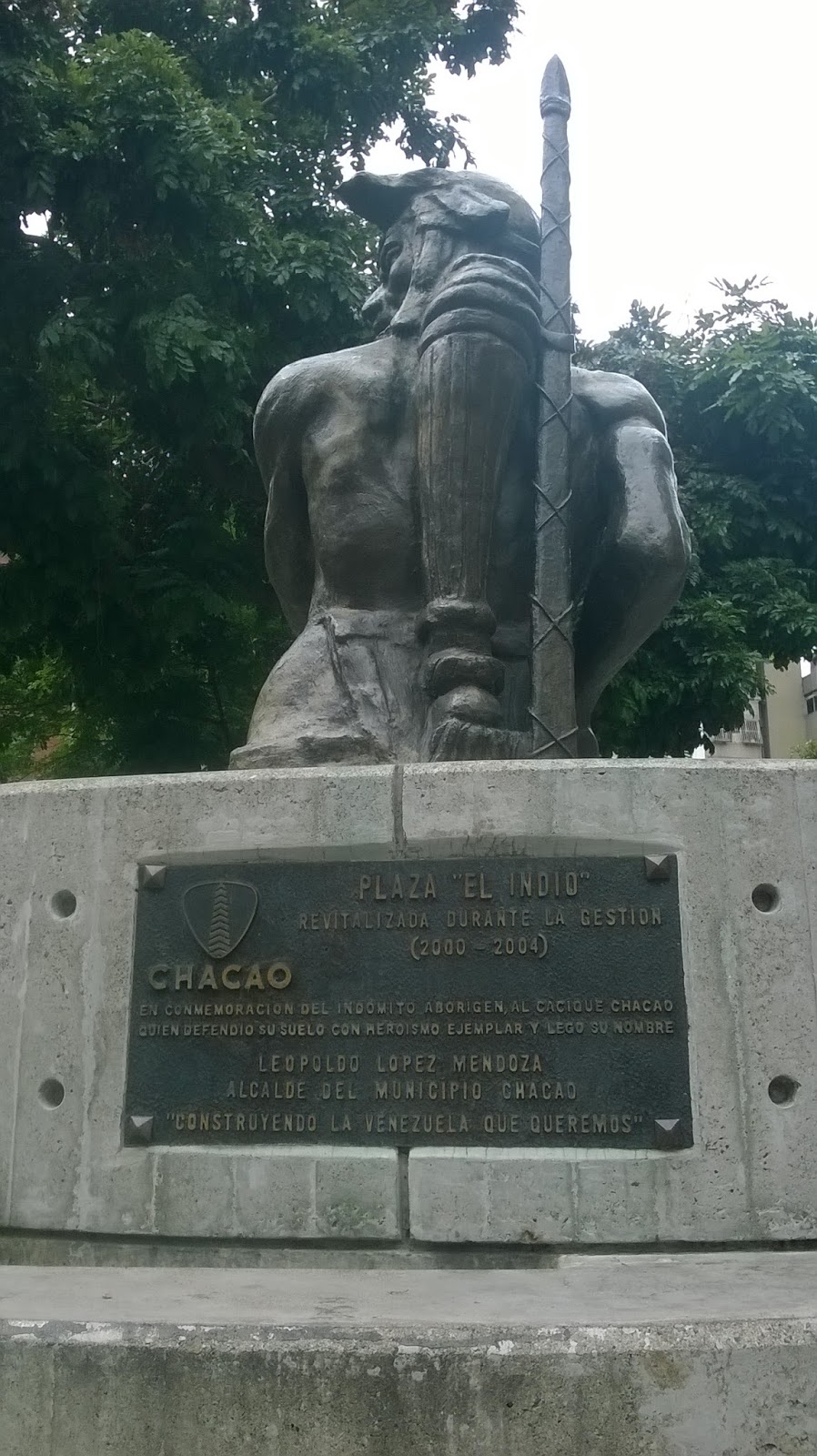 La Caracas que no se ve : Plaza El Indio de Chacao