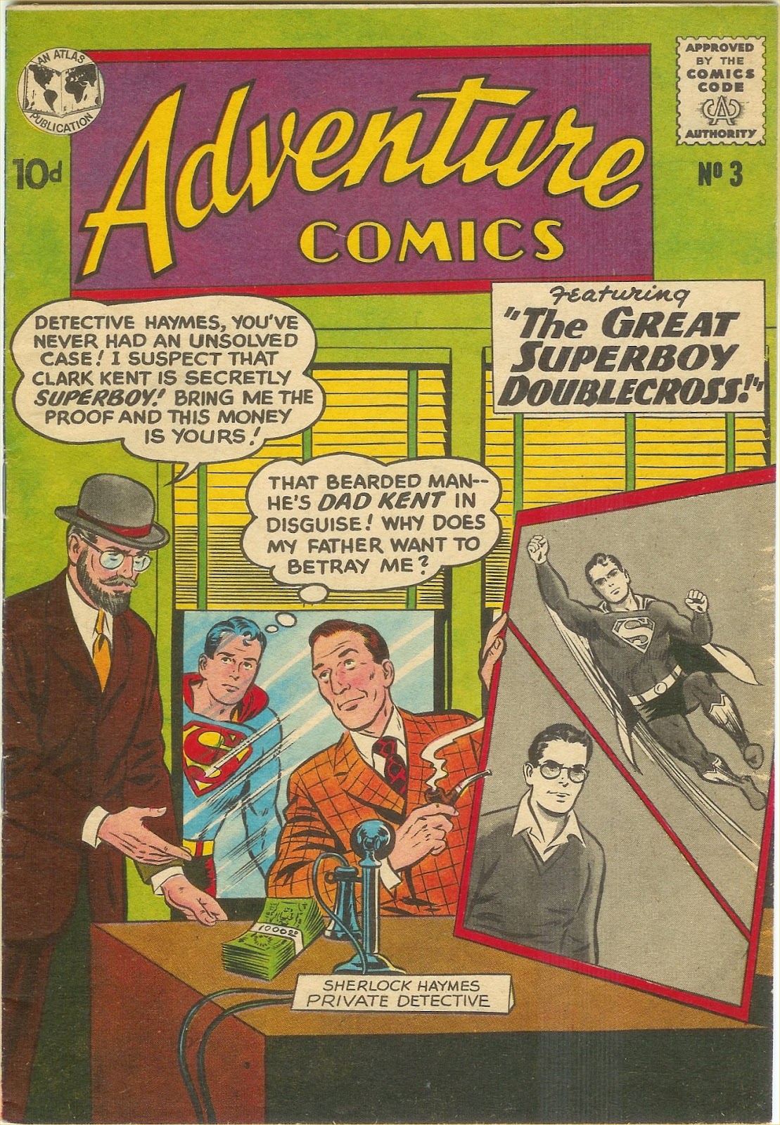 South African Comic Books: Atlas Publications Adventure Comics 3