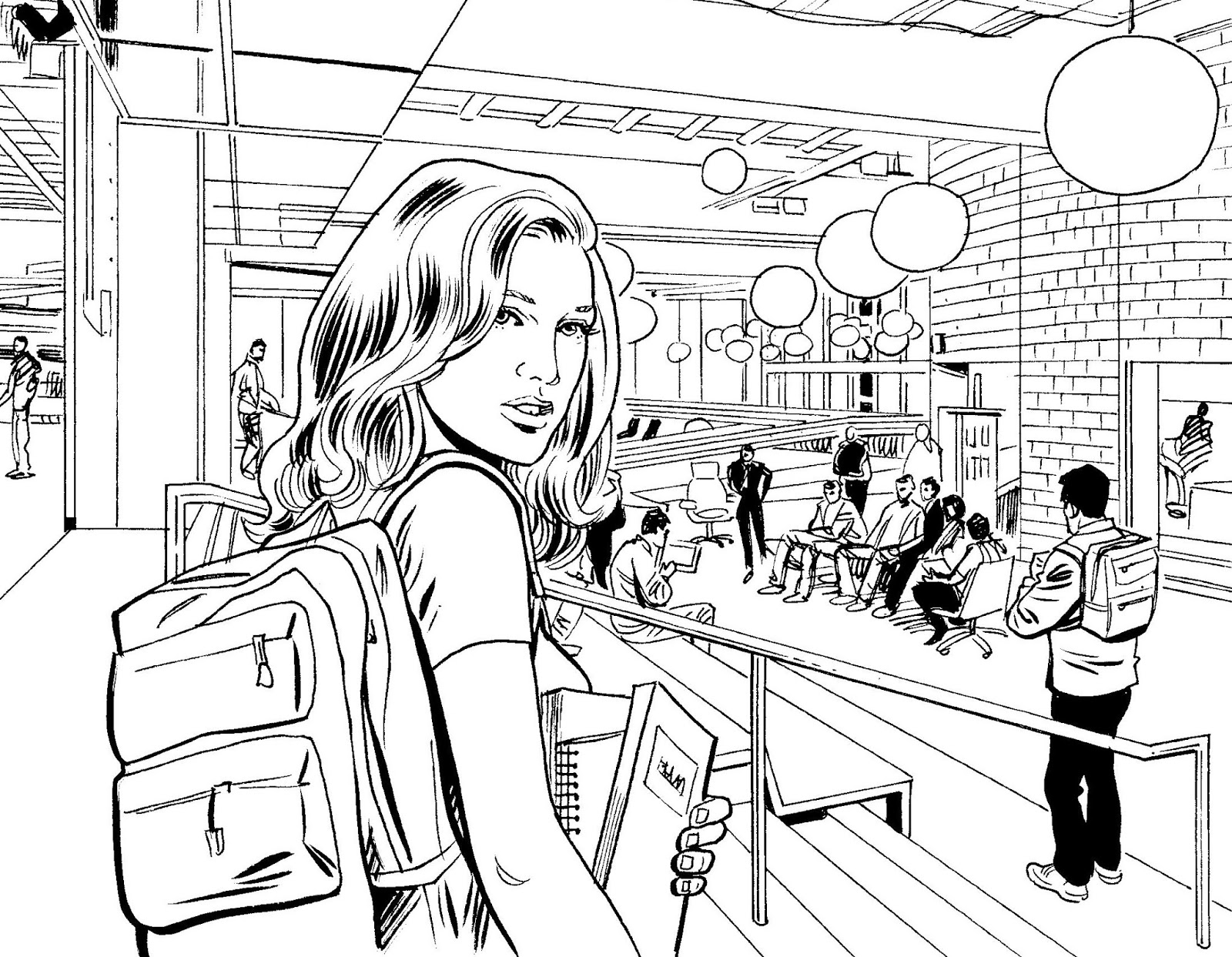 Les livres de Mia.: Liste dessins Bruce Morgan 17