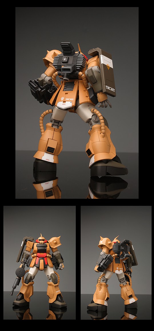 HGUC 1/144 Zaku II F2 Custom Build