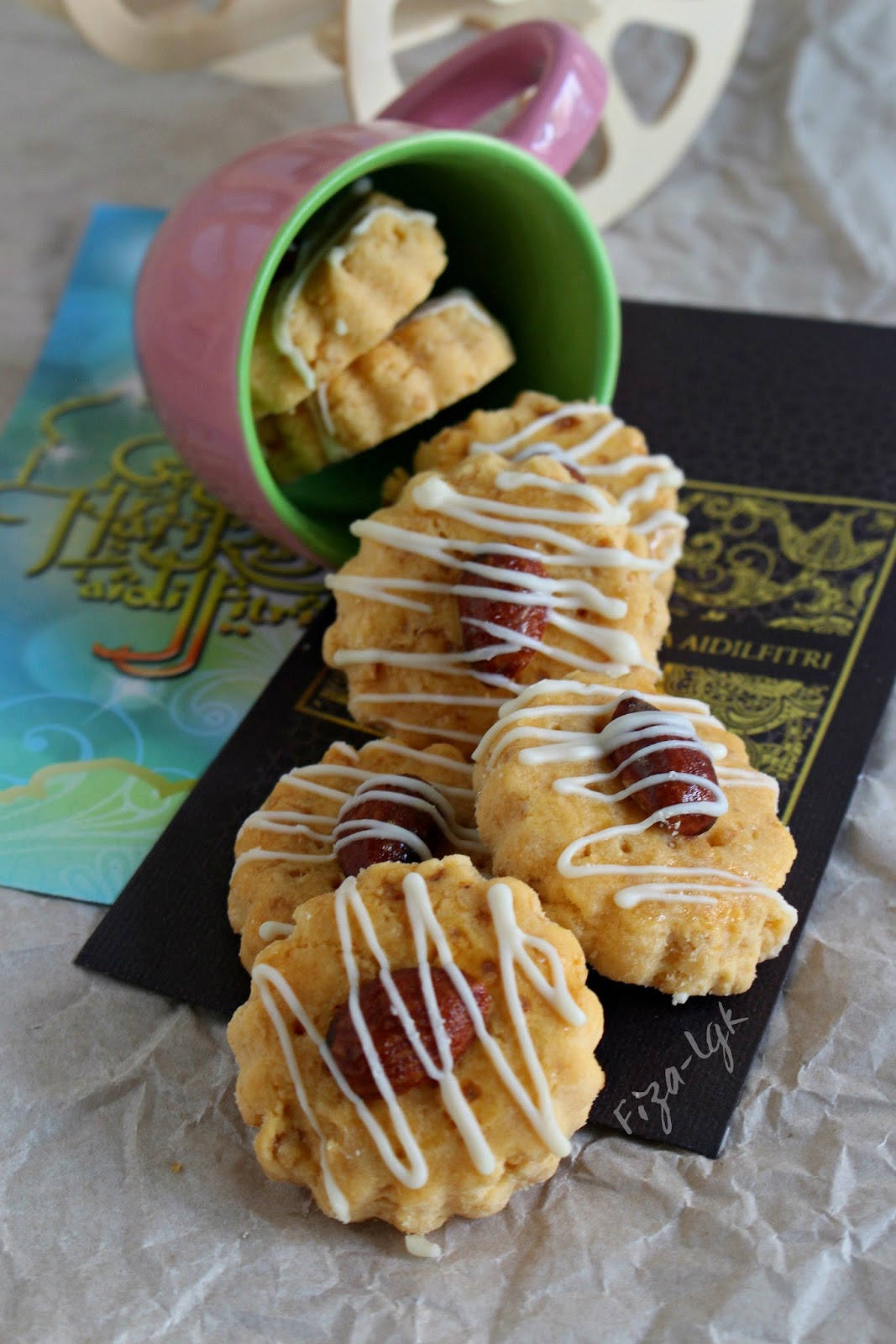 BISKUT BADAM LEBARAN | Fiza's Cooking