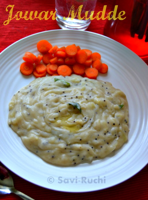 Savi-Ruchi: Jolada Mudde | Jowar Mudde | Indian spicy sorghum porridge ...