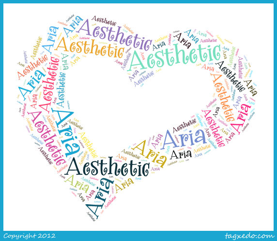 Aesthetic Aria: Tagxedo Love