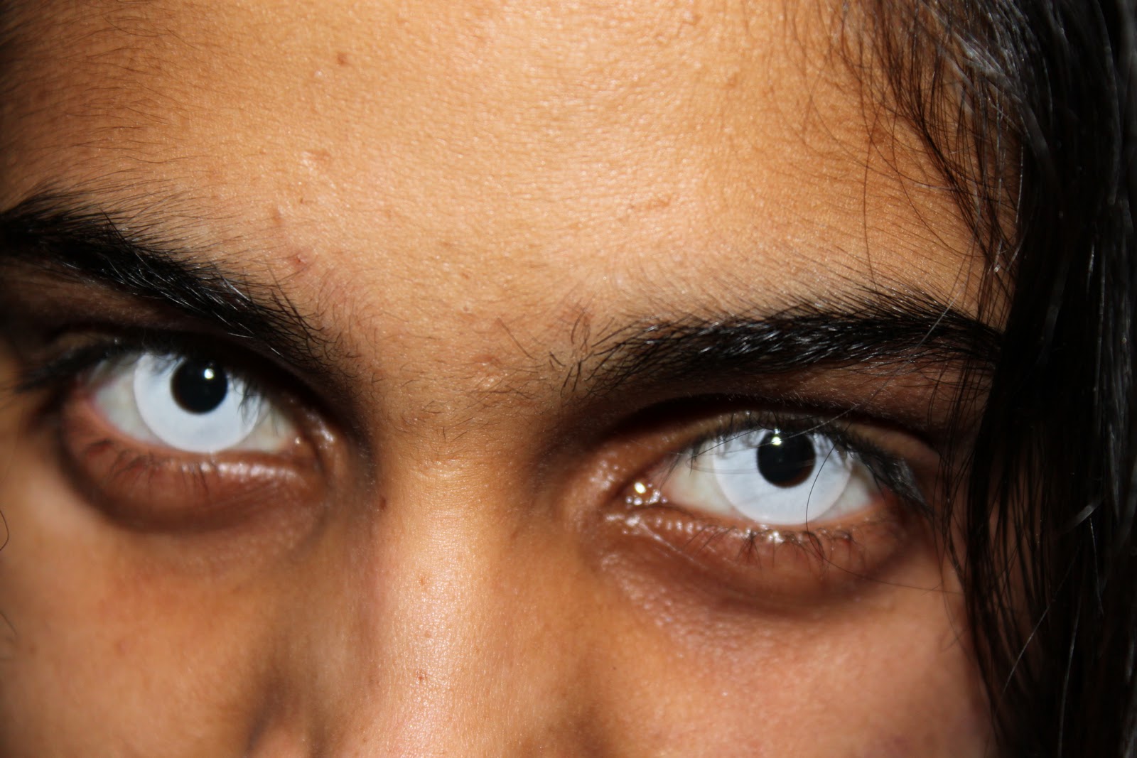 OUTSIDER!: Possessed Scene Make up and Costumes By Sital