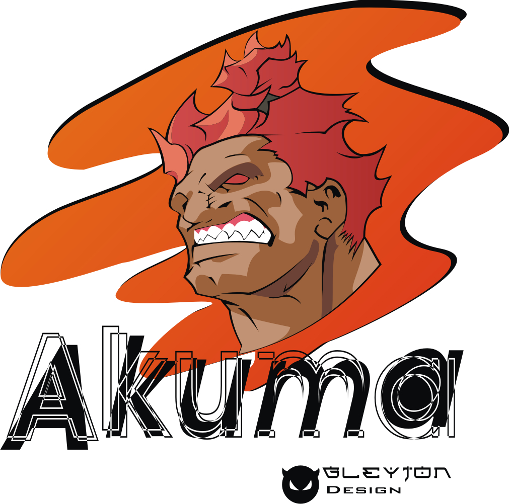Vetor CDR Free: Akuma 1