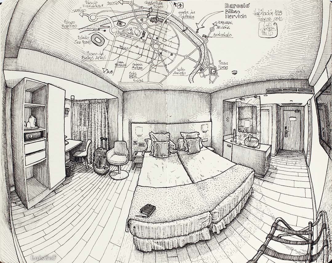 Design Stack: A Blog about Art, Design and Architecture: Urban Sketches ...