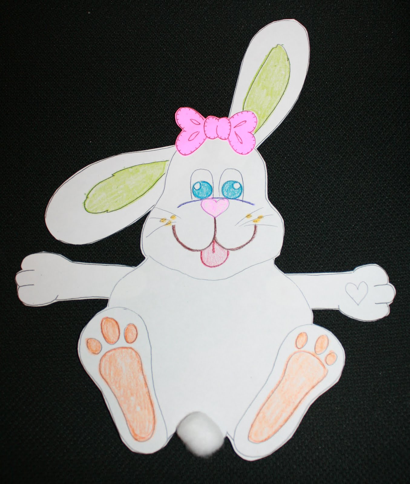 Classroom Freebies Too: Bunny Glyph