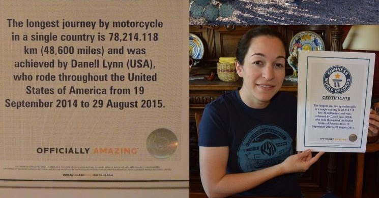 Just A Car Guy: Guiness world record for longest ride in any country ...