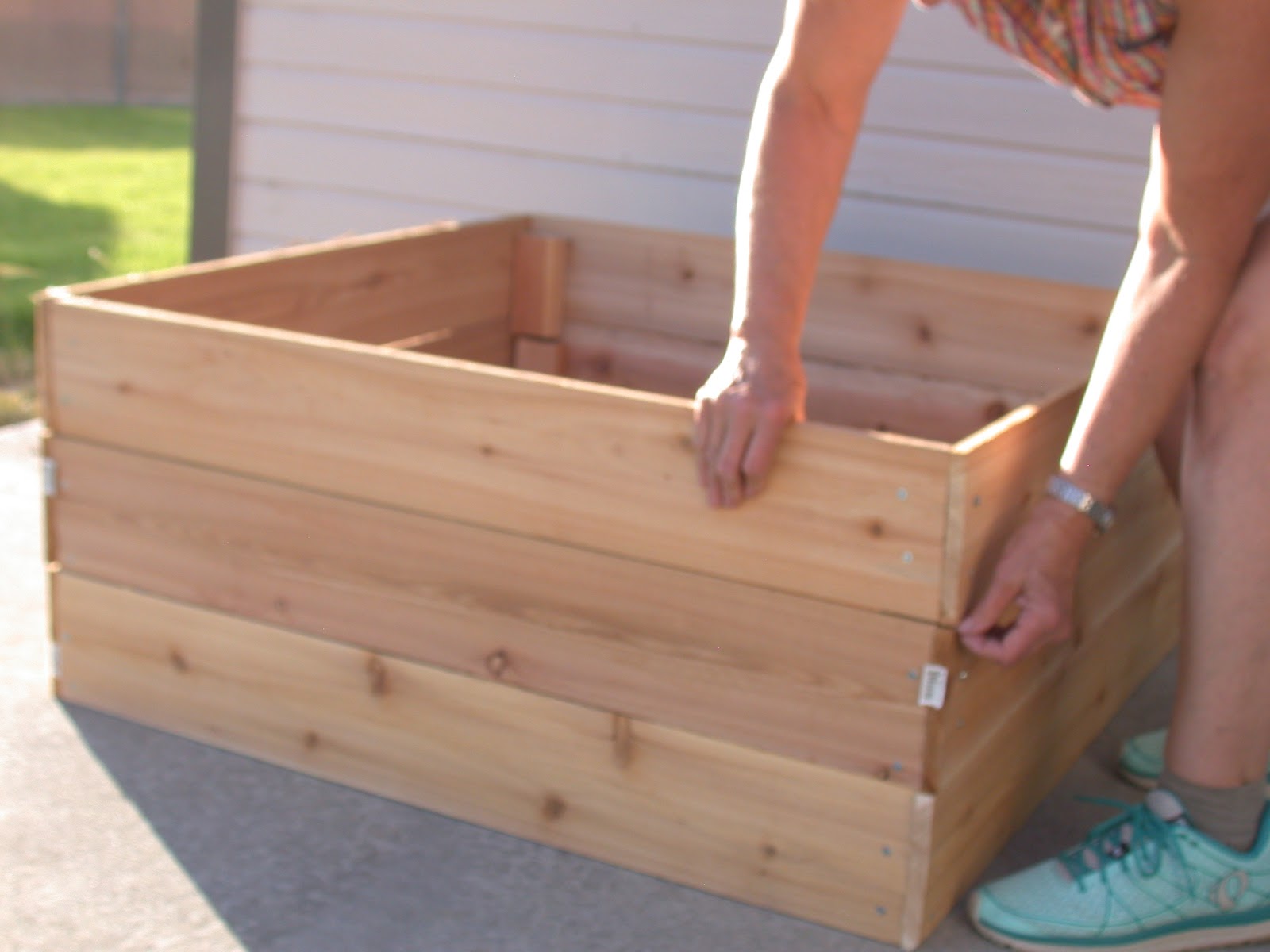 This Girl Gardens: Constructing Potato Boxes