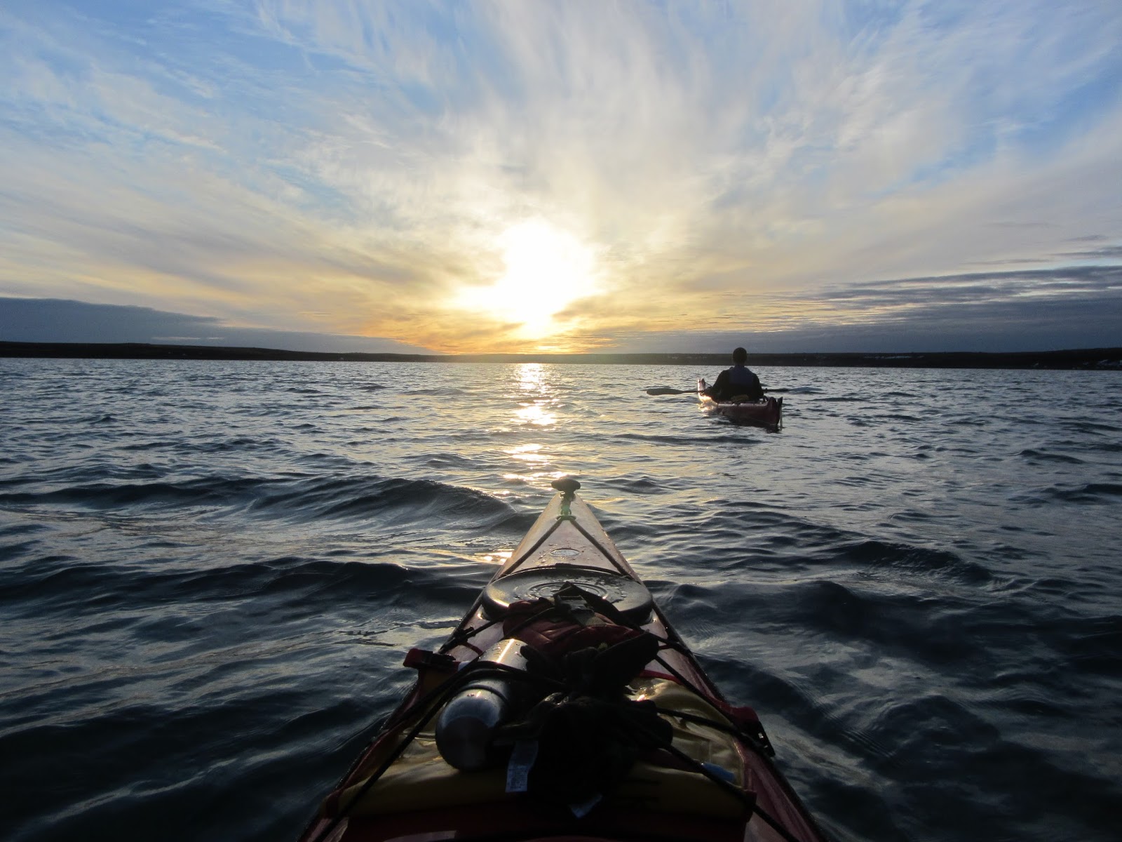 run, gloria, run!: the last kayak trip of the year