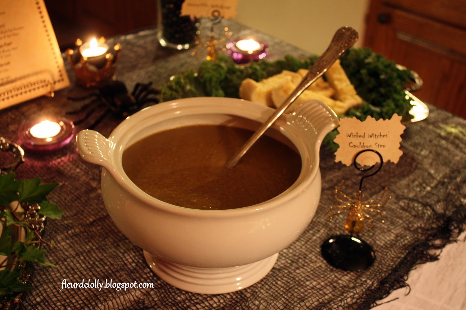 Fleur de Lolly: Dinner at the Haunted Mansion: Wicked Witches' Cauldron ...